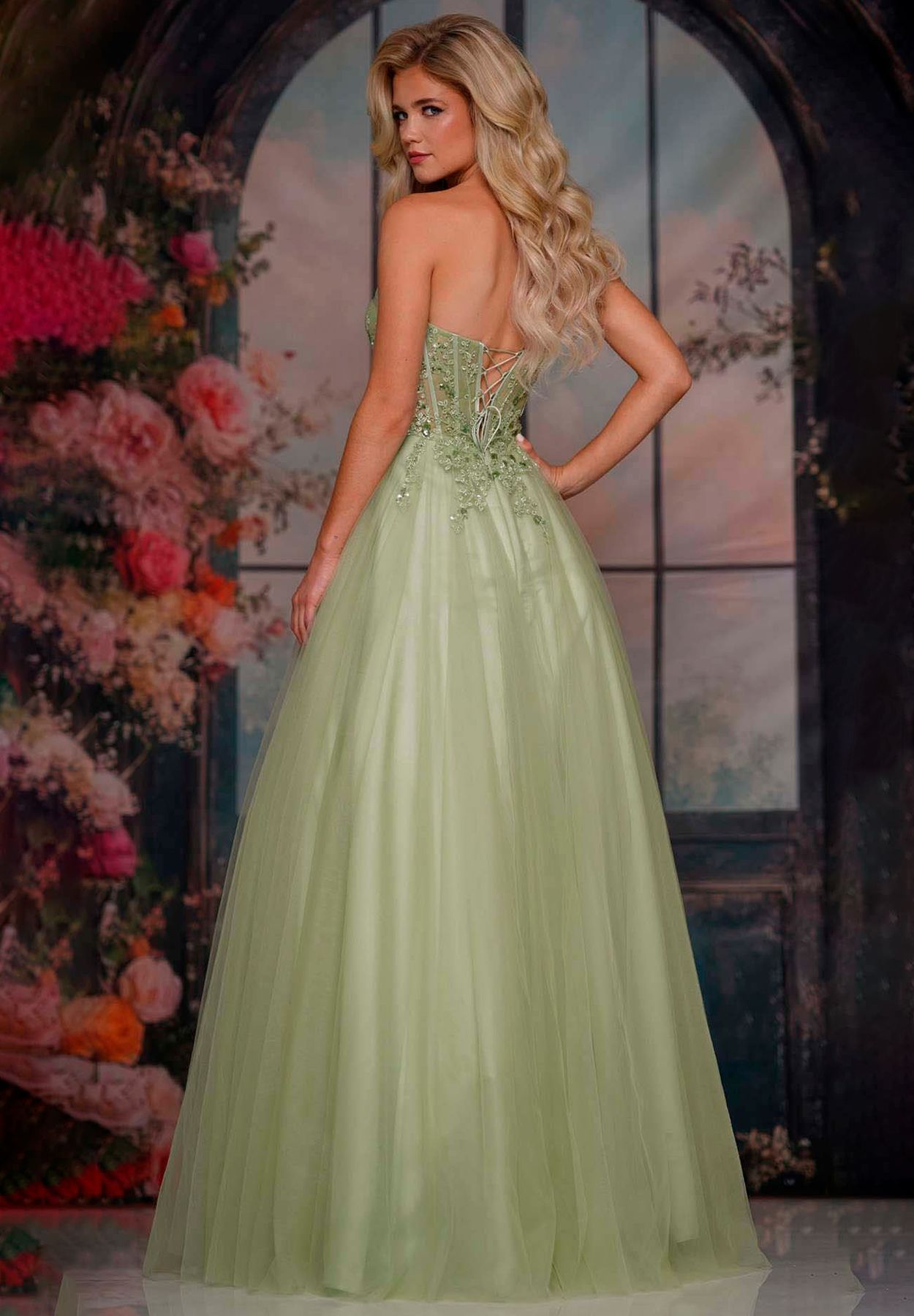 Vestido de festa longo Colors