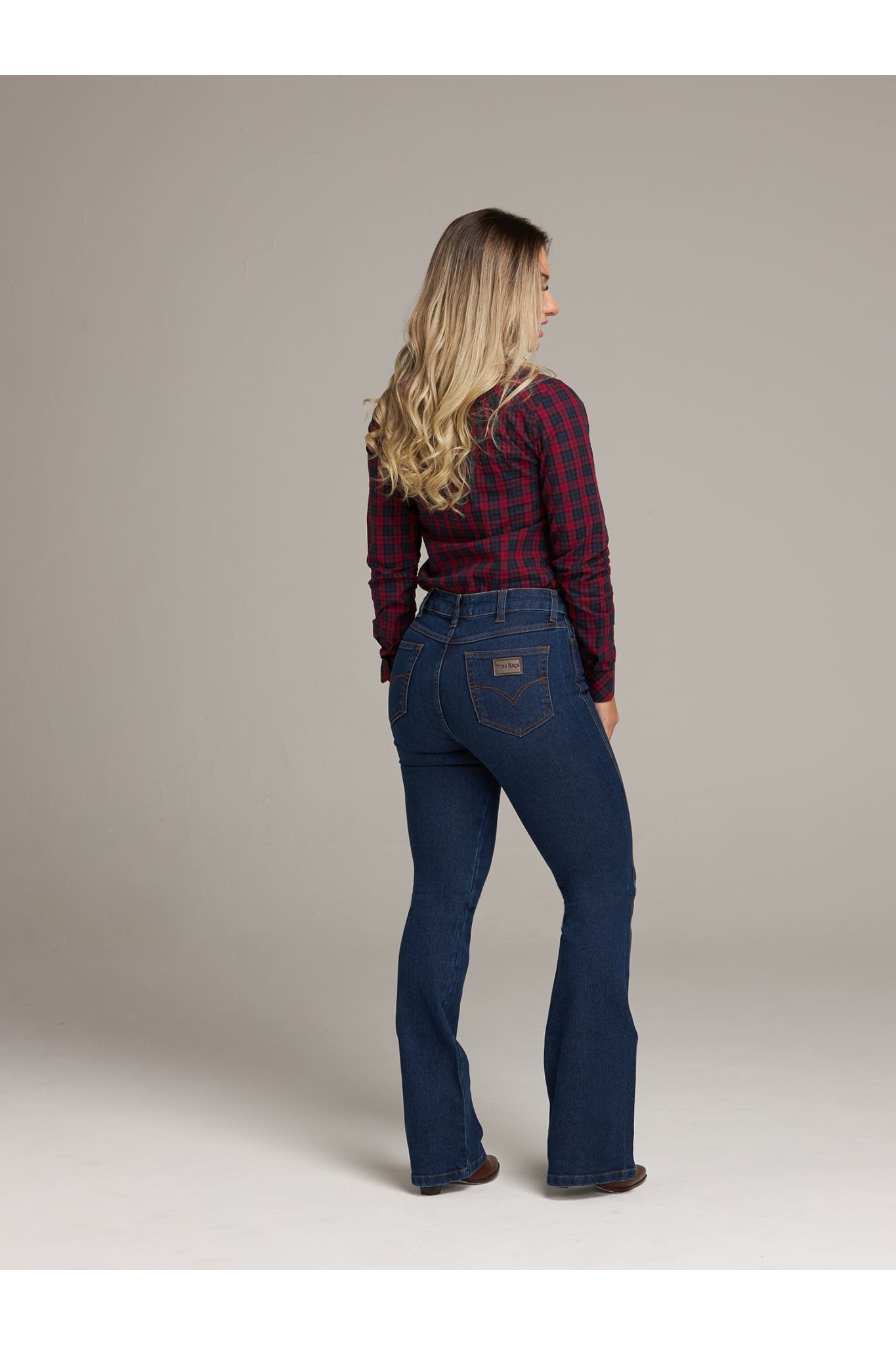 Calça Jeans Feminina Country BootCut | Pura Raça Jeans - Conforto com ...