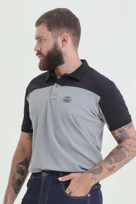 Camisa Polo Masculina Duo Malha Pique | Pura Raça Jeans - Estilo e ...